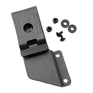 Universal K Sheath Waist Clip Compatible with KYDEX Making Scabbard Clip K Sheath Accessories Carry Sheath Tool with Screws