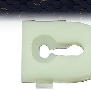 PIT66 Truck Body Side Belt Moulding Molding Trim Clips 10pcs Compatible with Ford F100, F150, F250, F350 1973-1979/Fit Broncos 1978-1979