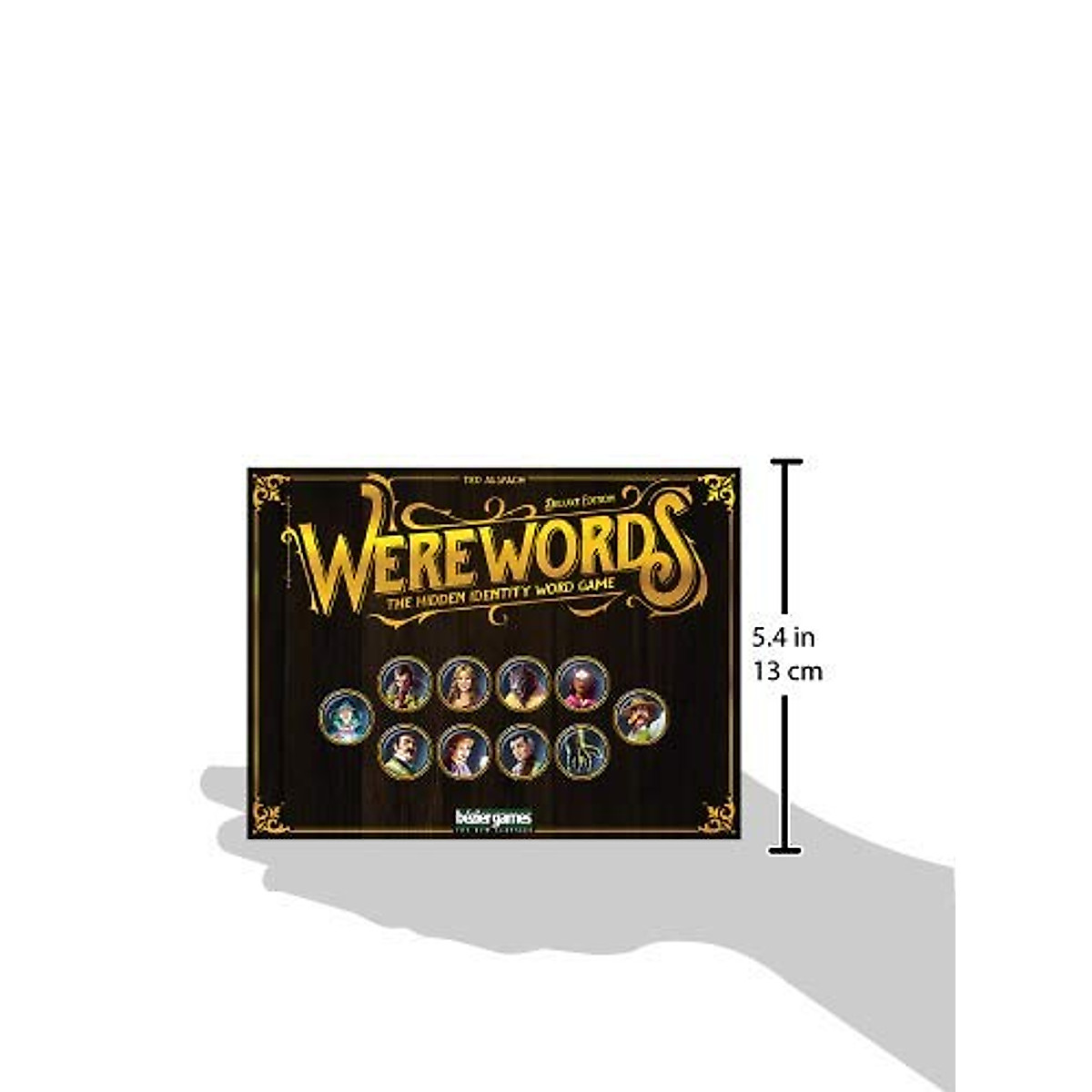 Werewords Deluxe, Werewords Board Game, Fun Board Game for Families, Werewords Card Game, Great Game for Kids & Families, Party Game for Kids & Families, Word Game