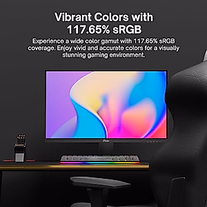 Pixio PX259 Prime S 25" 360Hz (144Hz Supported) FHD 1080p 1ms GTG Fast Nano IPS Esports Gaming Monitor with Adaptive Sync