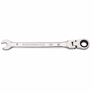GEARWRENCH 10mm 4 Degree Swing Arch 12 Point Flex Head Ratcheting Combination Wrench - 86710
