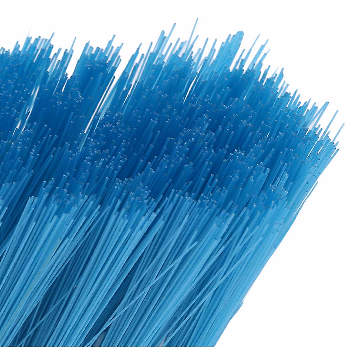 Soft Bristle Cleaning Brush Hand Brushs Bed Hair Dust Removal Scrubber Cleaner for Family Trip Sofa Furniture, Blue
