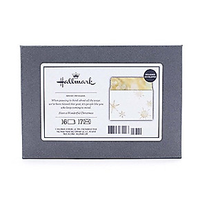 Hallmark Religious Christmas Boxed Cards, Christmas Blessings (12 Cards and 13 Envelopes)