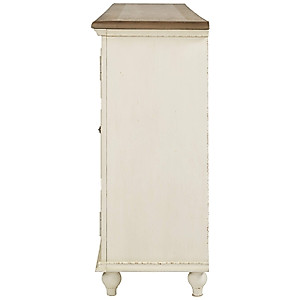 Signature Design by Ashley Roranville French Country Accent Cabinet or Server, White