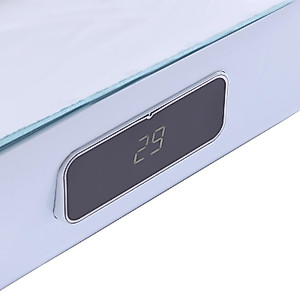 Gdrasuya10 Portable Clothes Dryer, 154.4℉ Electric Foldable Hanging Clothes Dryer Time Adjustable Wardrobe Dryer for Apartments, RV, 21x 14x 50in