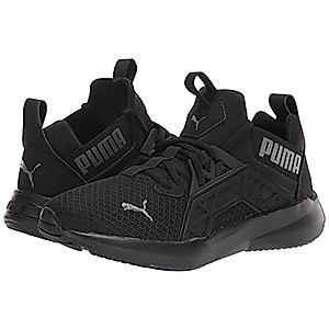 PUMA Mens Softride Enzo Cross Trainer, NXT PUMA Mens Black-CASTLEROCK, 10