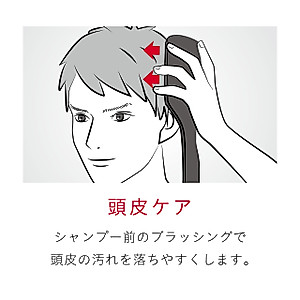 KOIZUMI Reset Brush Mens (Dry Battery Type) KMC-0600/K (Black)【Japan Domestic Genuine Products】