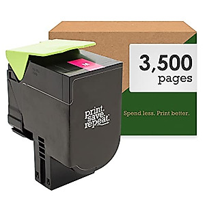 Print.Save.Repeat. Lexmark C241XM0 Magenta Extra High Yield Toner Cartridge for C2425, C2535, MC2425, MC2535, MC2640 Laser Printer [3,500 Pages]