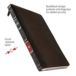 Twelve South BookBook Vol 2 Cover for 11-inch iPad Pro, iPad M1 and Keyboard Cases | Hardback Leather Cover for iPad Pro and Keyboard Cases