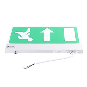 Acrylic LED Emergency Exit Lighting Sign Safety Evacuation Indicator Light for Mall Hotel Hospital Station 110‑220V