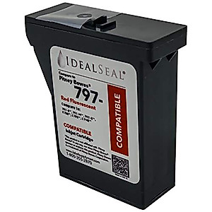 Compatible Replacement for: PB Ink k7m0 Cartridge for PB Postage Machine: PB 797 PB k7m0 Ink Cartridge k700 Ink Cartridge Mailstation 2 (1 Cartridge)