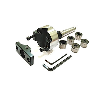 V-Boring- Adapter for Round Bar Drilling on Lathe Machine Tools ((MORSE TAPER MT2))