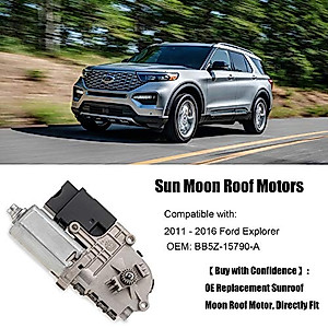 Sunroof Motor Compatible with Ford Explorer 2011-2017 Sunroof Moon Roof Motor BB5Z-15790-A