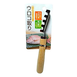JapanBargain 1885 Fish Scaler Scale Remover Tool Seafood Fishing Cleaning Kit