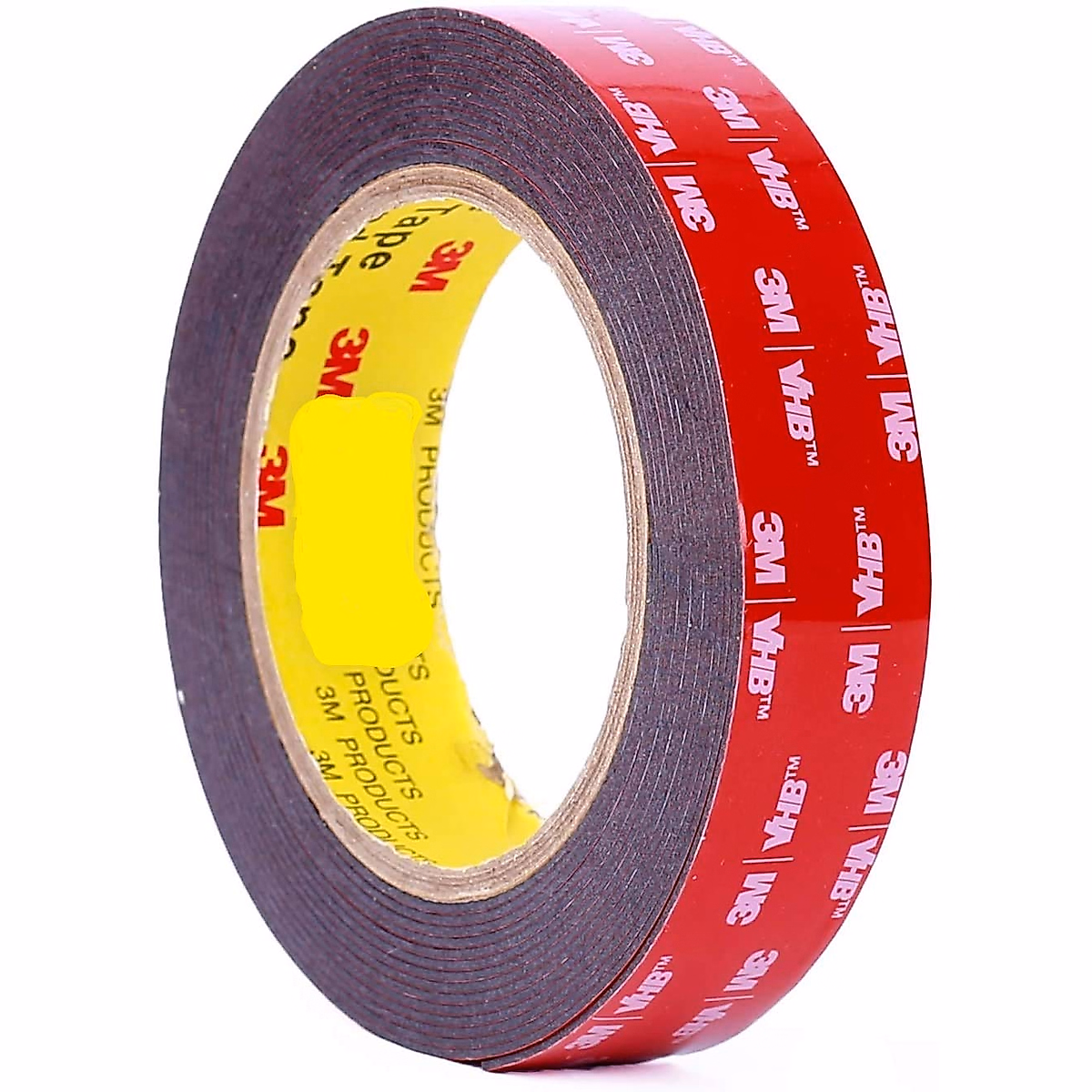 3m 1" (25mm) X 9 Ft VHB Double Sided Foam Adhesive Tape 5952 Grey Automotive Mounting Very High Bond Strong Industrial Grade