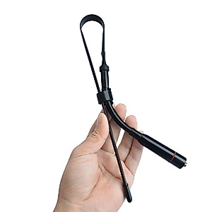 TWAYRDIO Dual Band SMA Female Antenna 18.7 inch Foldable CS Tactical Antenna 144/430MHz VHF/UHF Two Way Radio Antenna for Arcshell Kenwood TYT Baofeng UV-5R UV-82 UV-B5 GT-3 BF-F8HP UV-5RA (2 Pack)
