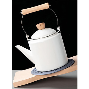 IFFMYJB Silicone Trivets Mats for Hot Pots & Pans & Dishes, Versatile Hot Pad for Kitchen, Multipurpose Heat Resistant Mat for Kitchen Counter, Durable & Flexible Round Silicone Pot Holder Set 3 Black