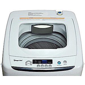 Magic Chef White MCSTCW09W1 0.9 cu. ft. Compact Washer