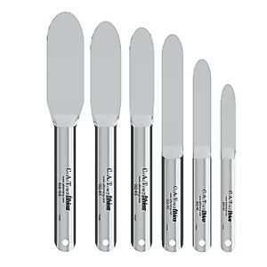 Albion Engineering Company 922-G01 C.A.T. Spatula Set, Stainless Steel, Pack of 6