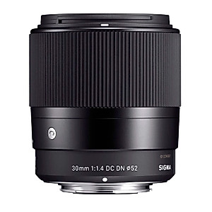 Sigma 30mm f/1.4 DC DN Contemporary Prime Lens for Sony E-Mount w/ 64GB Extreme PRO Bundle