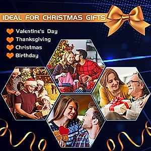 LED Beanie Hat with Lights Men Gifts: Christmas Stocking Stuffers for Men Women Dad Father Grandpa Husband Brother Boyfriend Him Adult Teen - Soft Warm Comfortable Winter Knit Cap Headlamp Lighted Hat