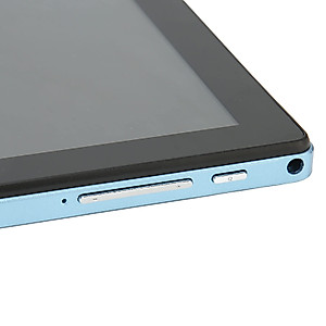 GOTOTOP 5G WiFi Tablet PC, 10.1 Inch Tablet Octacore CPU Dual Camera 100‑240V 4G Call 6GB RAM 128GB ROM (Blue)