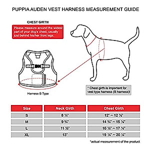 Puppia Auden Harness B - Blue - S
