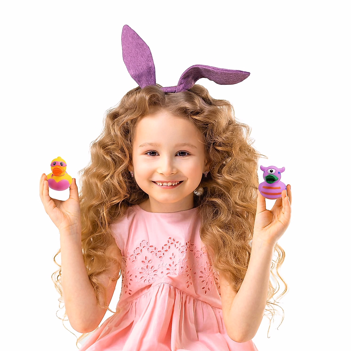 Chochkees Assorted Rubber Ducks Toy Duckies for Kids and Toddlers, Bath Birthday Baby Showers Classroom, Summer Beach and Pool Activity, 2" Inches (50-Pack)