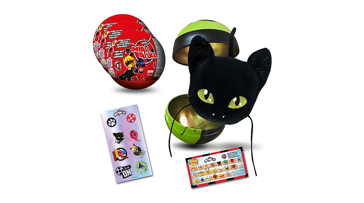 Miraculous Ladybug 4-1 Surprise Miraball Toys