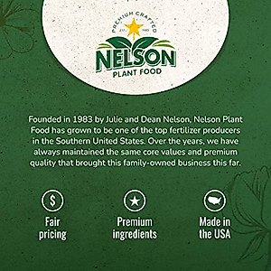 Nelson Plant Food - Bougainvillea Fertilizer - Outdoor and Indoor Plant Fertilizer - All Purpose Plant Food for Vines - Easy Use Granular Fertilizer (2 lb)