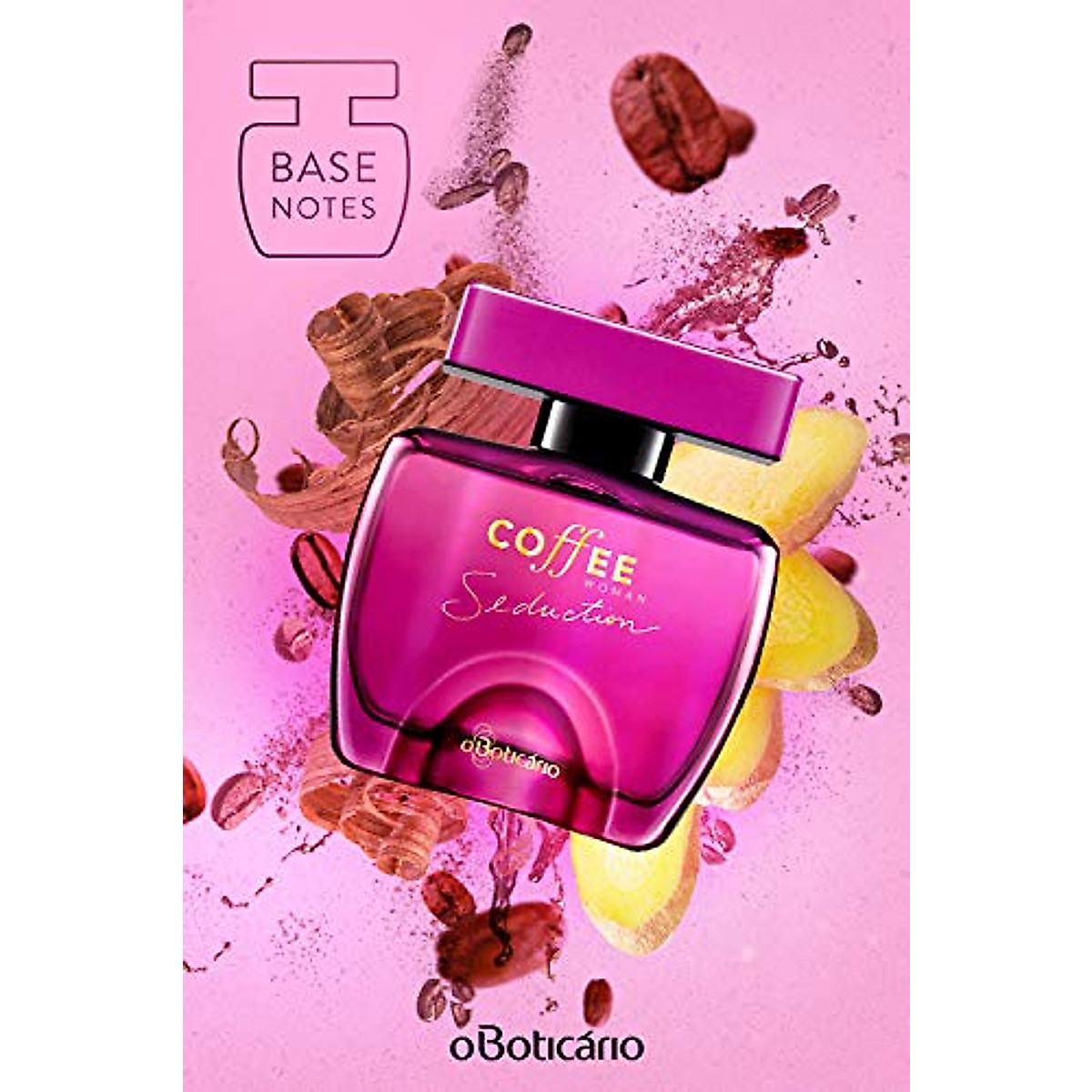 Coffee Woman Seduction Eau de Toilette by O Boticario | Long Lasting Perfumes for Women | Sweet Floral Fragrance For Women (3.4 fl oz)