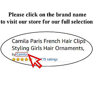 Camila Paris CP2431 French Hair Side Comb Small Rounded Tortoise Shell, French Twist Hair Combs, Strong Hold Hair Clips for Women Bun Chignon, No Slip Styling Girls Hair Accessories Made in France