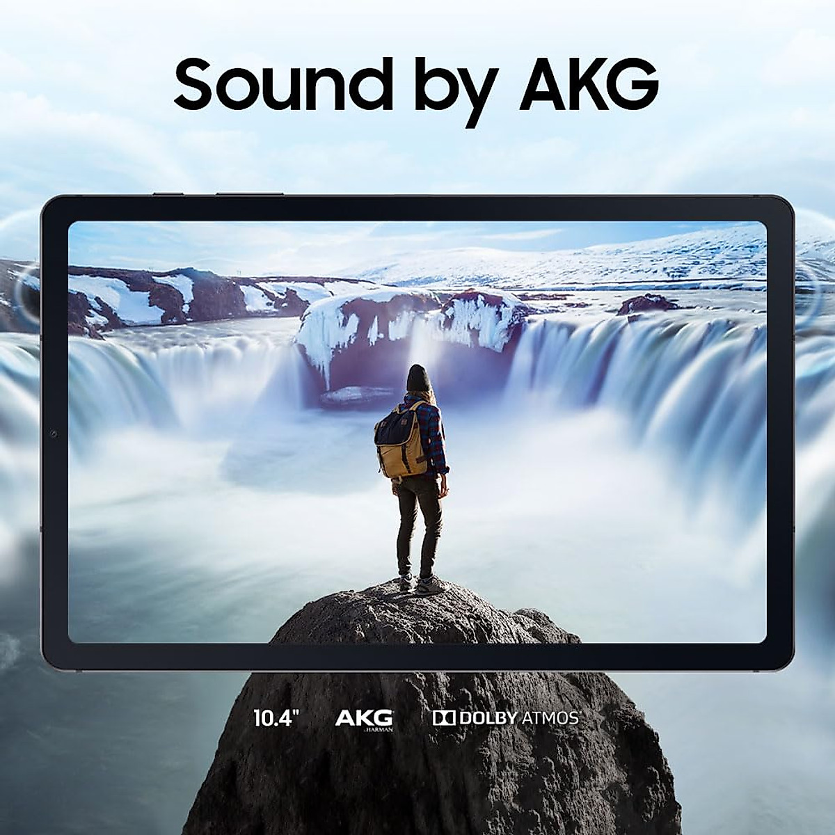 SAMSUNG Galaxy Tab S6 Lite 10.4" 128GB Android Tablet, LCD Screen, S Pen Included, Slim Metal Design, AKG Dual Speakers, 8MP Rear Camera, Long Lasting Battery, US Version, 2022, Oxford Gray