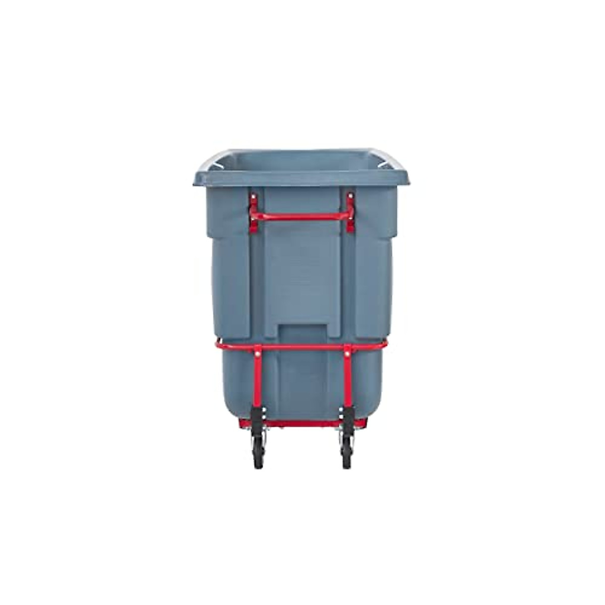 Rubbermaid Brute Tilt Dump Truck/Trash Cart/Garbage Collection/Recycling, 1 Cubic Yard, Standard Duty, 1,250 lbs., Gray, Distribution Centers/Warehouse/Manufacturing/Stadiums