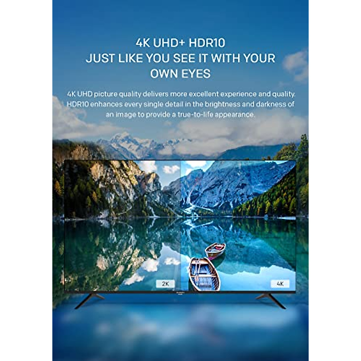 Skyworth 55 Inch S6G Plus 4K Smart Android TV | HDR10