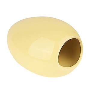 POPETPOP Guinea Pig Hamster Hideout Ceramic Cartoon Hamster House Chinchilla Mini Hut Small Pet Animals Hideout Cage House Summer Cool Hideout Guinea Pig Bedding