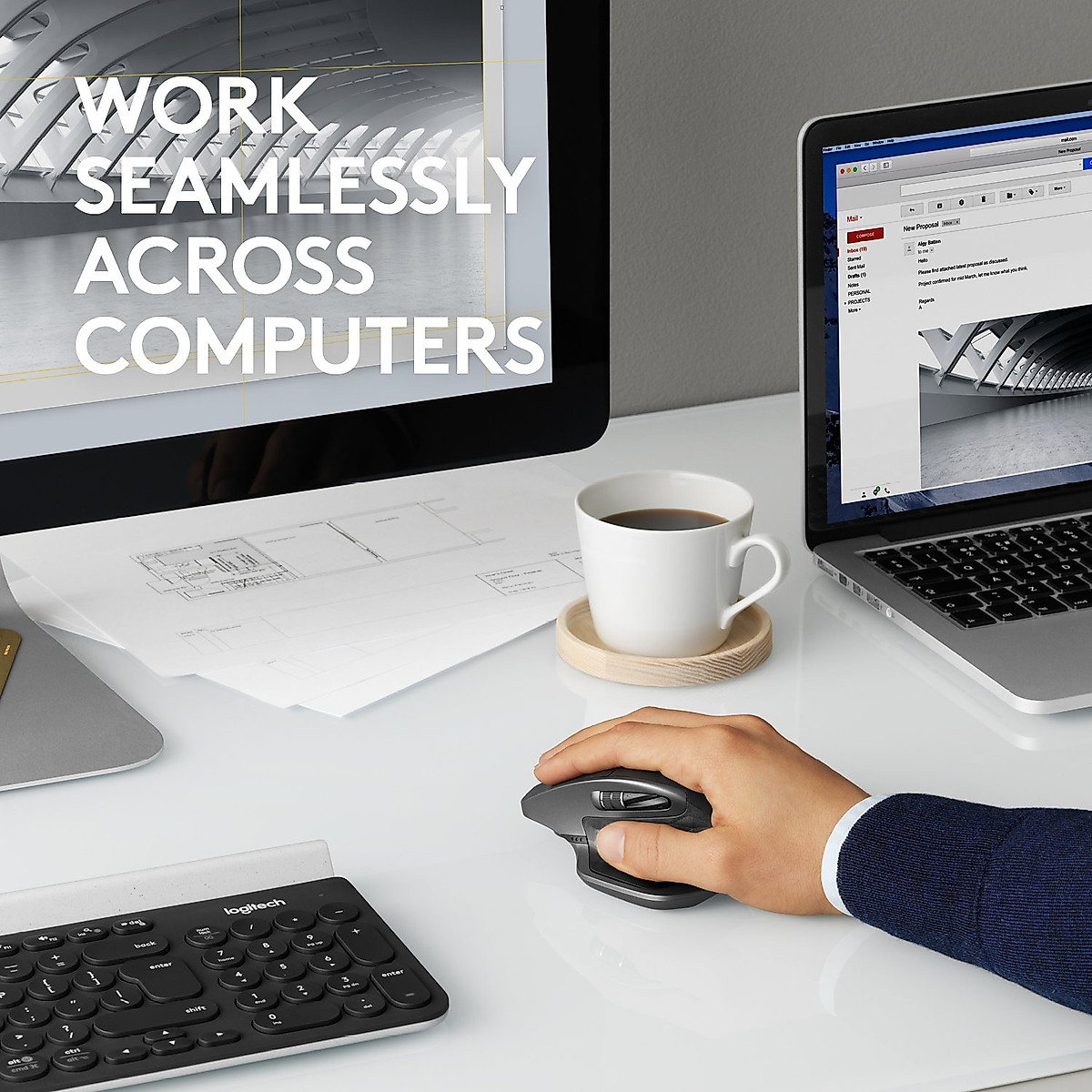 Logitech MX Master 2S Mouse Graphite, wireless, 910-005139 (Graphite, wireless)