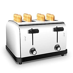 4 Slice Commercial Toaster - 1 1/2" Slots, 120V