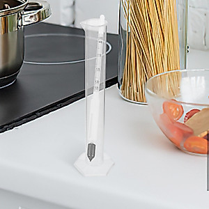 Mobestech Hydrometer Alco-HOL Meter Kit: Hydrometer Alco-HOL Tester Alco-HOL Hydrometer for Li-quor Proofing Distilling 0-35+