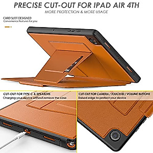 Tablet PC Case Magnetic Smart Cover Case Compatible with Samsung Galaxy Tab A8 10.5-Inch 2021/2022 (SM-X200/X205), Shockproof Protective Case with Auto Sleep/Wake PU Leather Case, Multi-angle Stand Ta