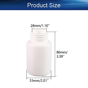 Heyiarbeit 20Pcs Wide Mouth Plastic Bottles 120ml/4oz Plastic Empty Lab Home Solid Sample Storage Container Reagent Polyethylene Bottle with Cap