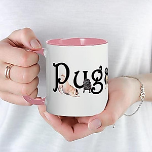 CafePress Pugaholic Ceramic Pug Mugs Ceramic Coffee Mug, Tea Cup 11 oz