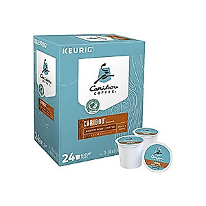 Caribou Coffee Keurig Single-Serve K-Cup Pods, Caribou Blend Medium Roast Coffee, 24 Count