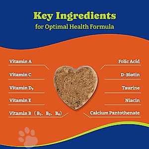 Dog Calming Chews for Anxiety Relief, Separation Aid, Travel, Thunderstorms + Dog Multivitamin Chewable Supplement for Immune & Energy Boost, Joint Support - 180 Soft Chews