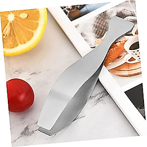 SOESFOUFU 3pcs Hair Removal Clip Pin Bone Removal Gadgets for Home Multi-function Chicken Hair Remover Removers Tweezers Kitchen Fish Deboning Tweezers Fish Tweezers Stainless Steel Silver