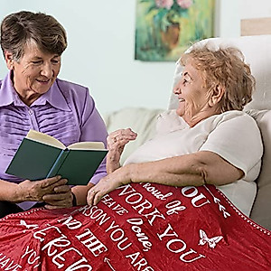 2 Pieces Happy Retirement Gifts for Women Men Retired Gifts for Coworker Mom Teacher Doctors, Soft Throw Blankets Flannel Blanket for Bedding Sofa