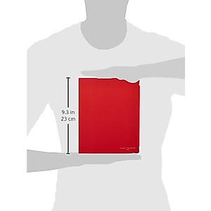 Kokuyo Color Palette Binder - A5 - 20 Rings - Red