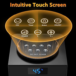 Portable Air Conditioners, 3-IN-1 Evaporative Swamp Cooler Air Conditioner, 4 Modes & 3 Speeds, 12H Timer, LED Display, Remote & Touch Control, 4 Wheels with Latches, Swamp Cooler for Bedroom,Indoor