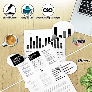 Enlite PB211EV Replacement Toner Cartridge for Pantum PB211 PB-211EV, Compatible with P2502W M6552NW P2502 P2500 P2500NW P2506W M6500 M6550NW M6600NW M6602N Series Printers, Pages up to 1600