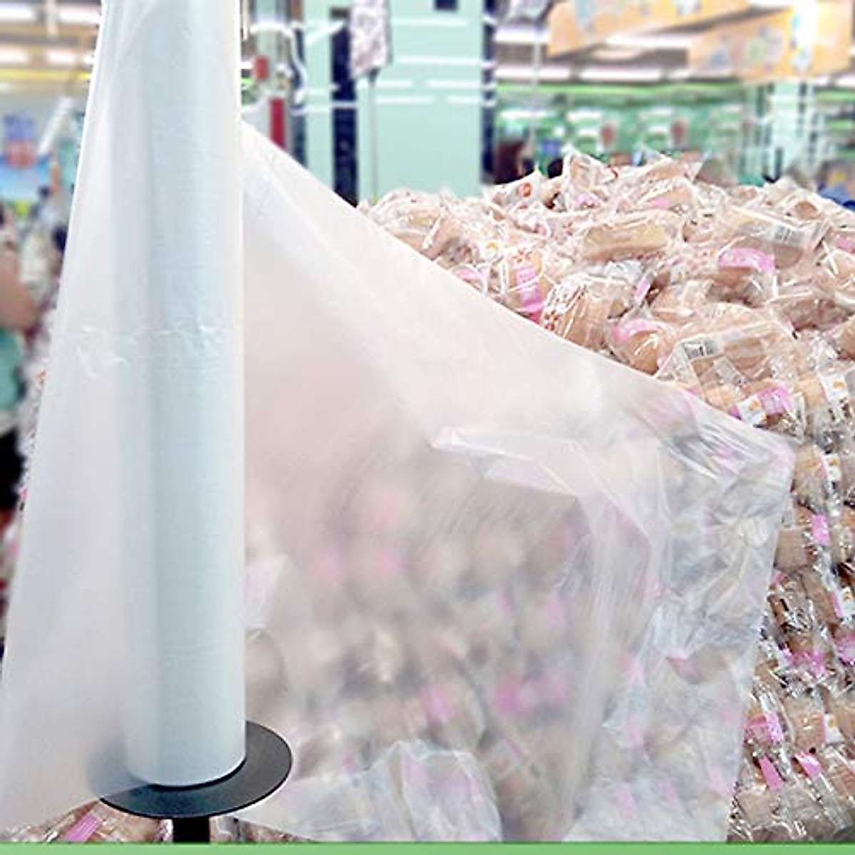 9527 Product 12x 20 Plastic Clear Produce Bag Food Storage bag,350 bags one Roll